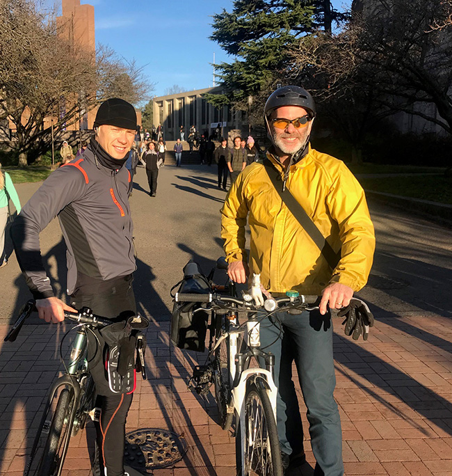 Rainy days and cycling | UW Facilities Blog